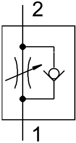 193139 - Válvula Reguladora de Fluxo Festo GRLA-M5-QS-6 - Sensor Tec